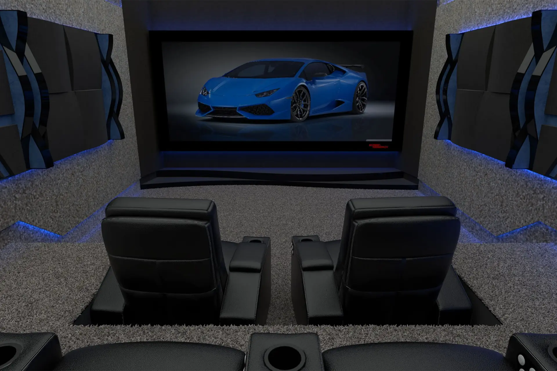 Bespoke Home Cinema System Installation With A 3D Visualisation