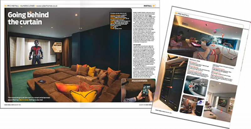 Going Behind The Curtain | Cyberhomes